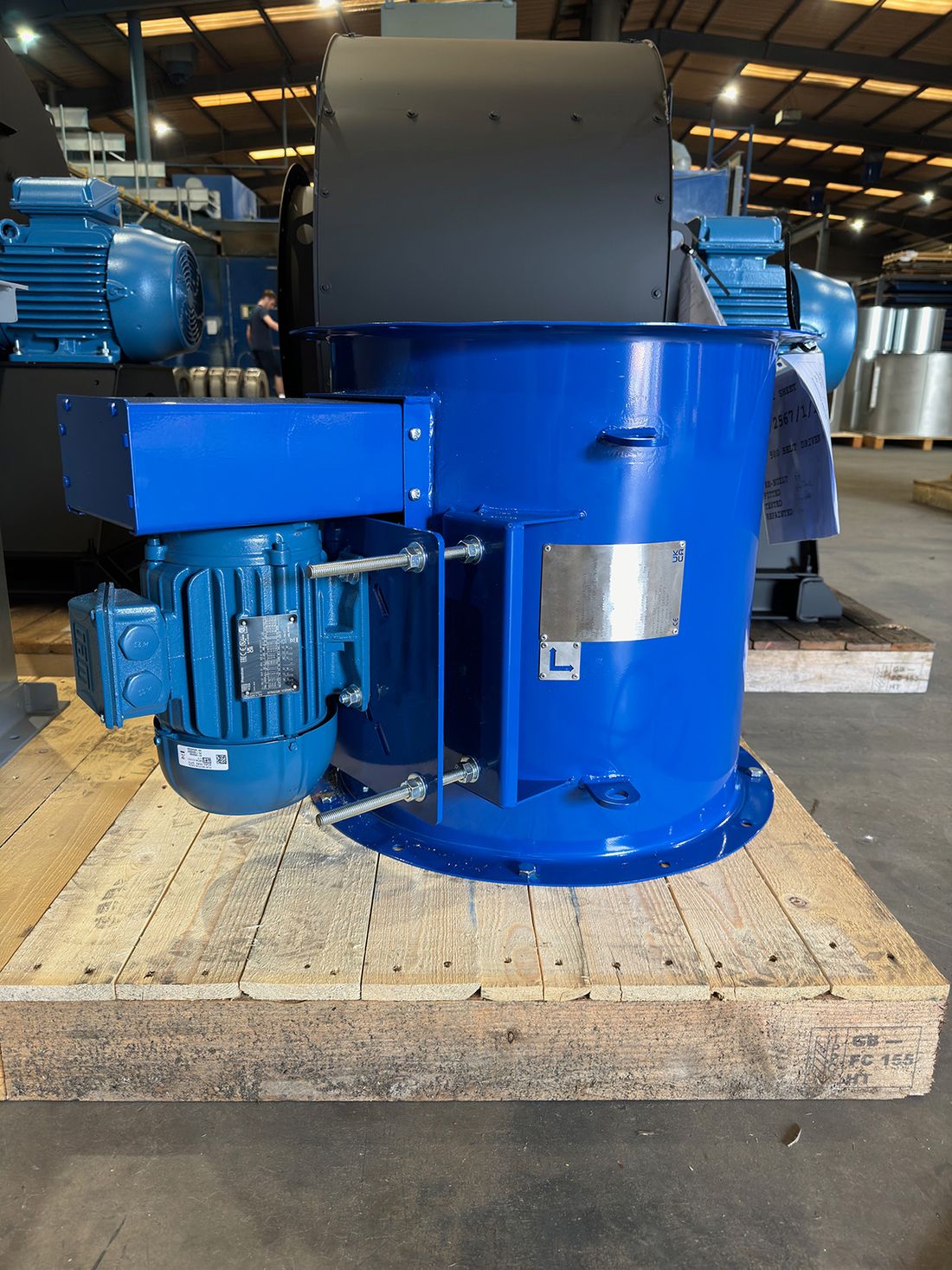 Belt Driven Axial Fans Bespoke Industrial Fans | RHF