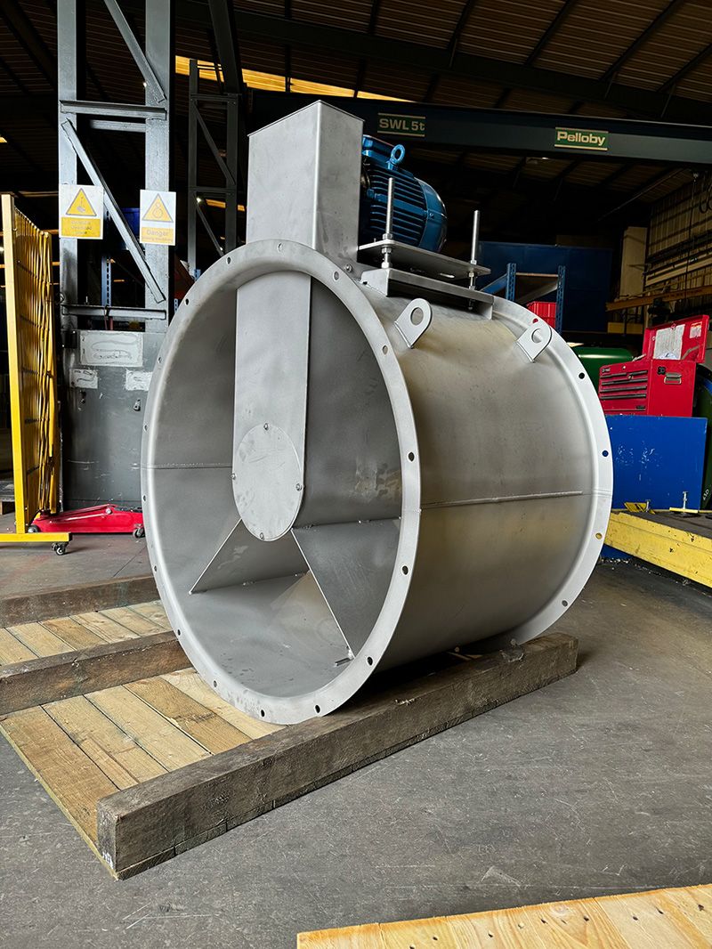 Belt Driven Axial Fans Bespoke Industrial Fans | RHF